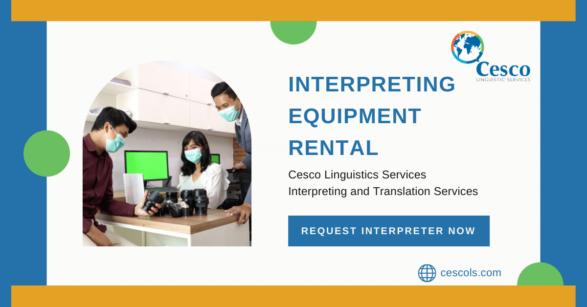Interpreting Equipment Rental; Rent Interpreting Equipment in Denver ...